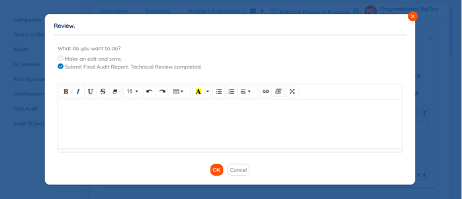 How to Finalize Audit Reports – Fair Trade USA