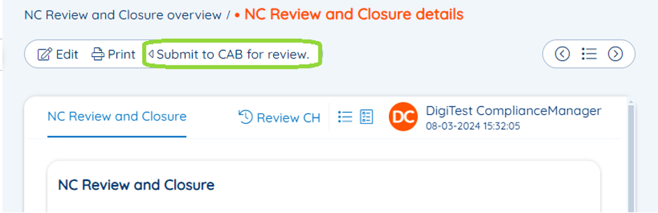 How to Submit Corrective Action Plans, Review and Close NCs – Fair ...