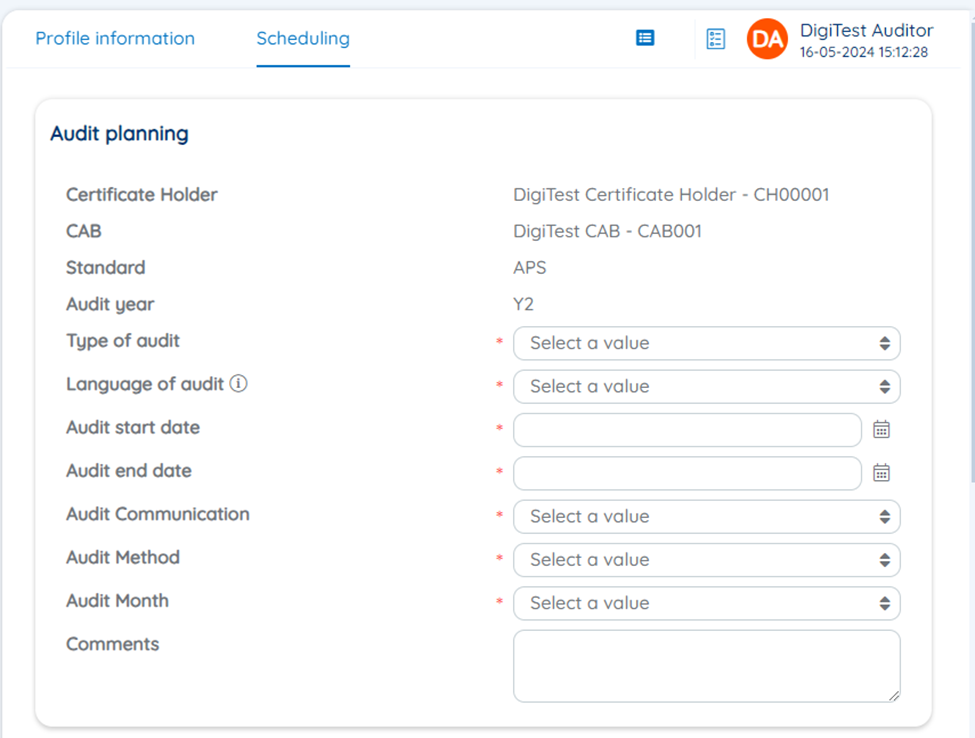 How to Schedule a Surveillance or Recertification Audit – Fair Trade USA